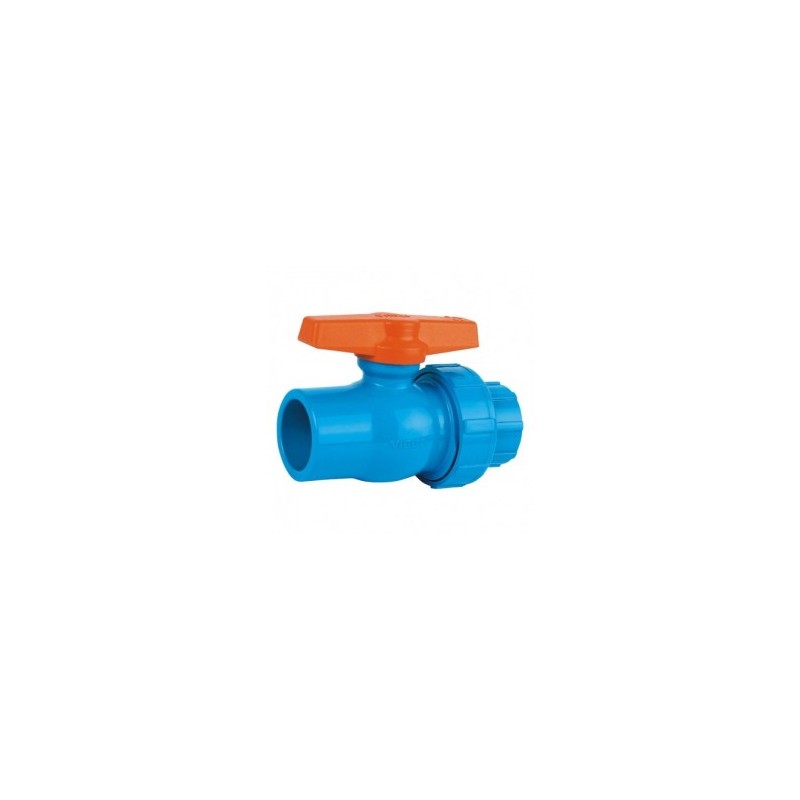 REGISTRO PVC COM UNIÃO 3/4 VIQUA- Eletrosina Materiais para Construção